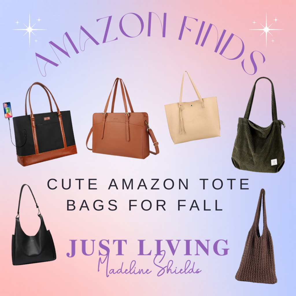 Cute Amazon Tote Bags For This Fall